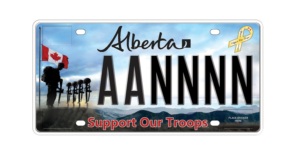 Military Pride Plates image