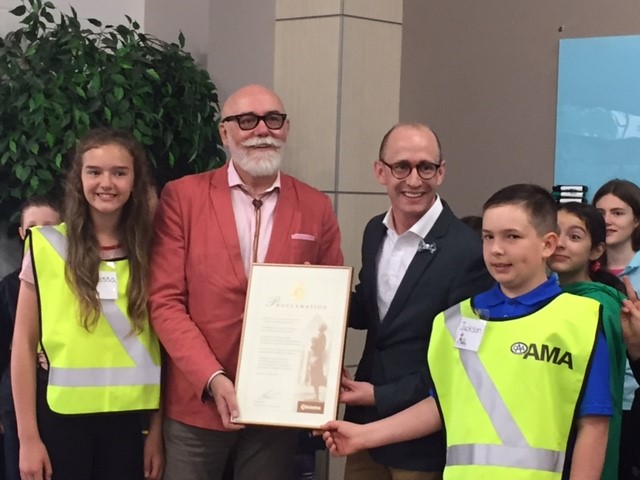 AMA School Safety Patrollers Honoured for Leadership at the Crosswalk | AMA