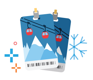 Ski Tickets & Cards icon