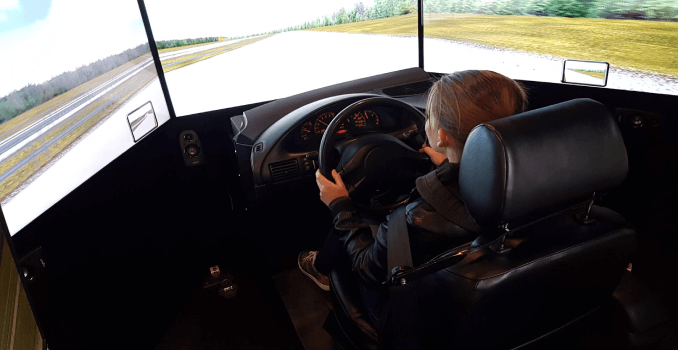 Roadbot Virtual Driving Simulator |AMA